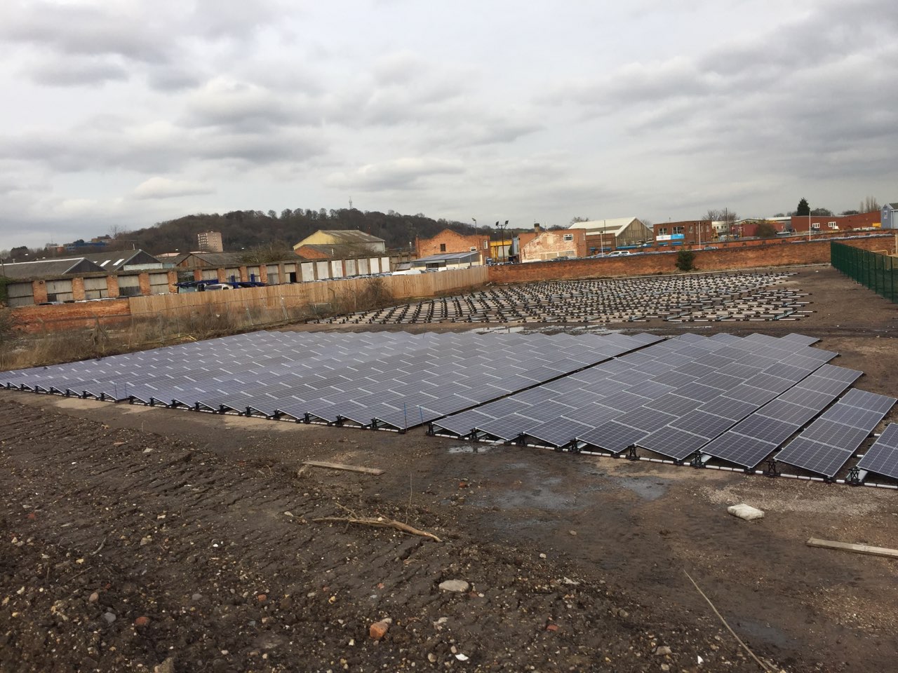 Solar farm Project · Project Scene (Sustainable Community Energy Networks)